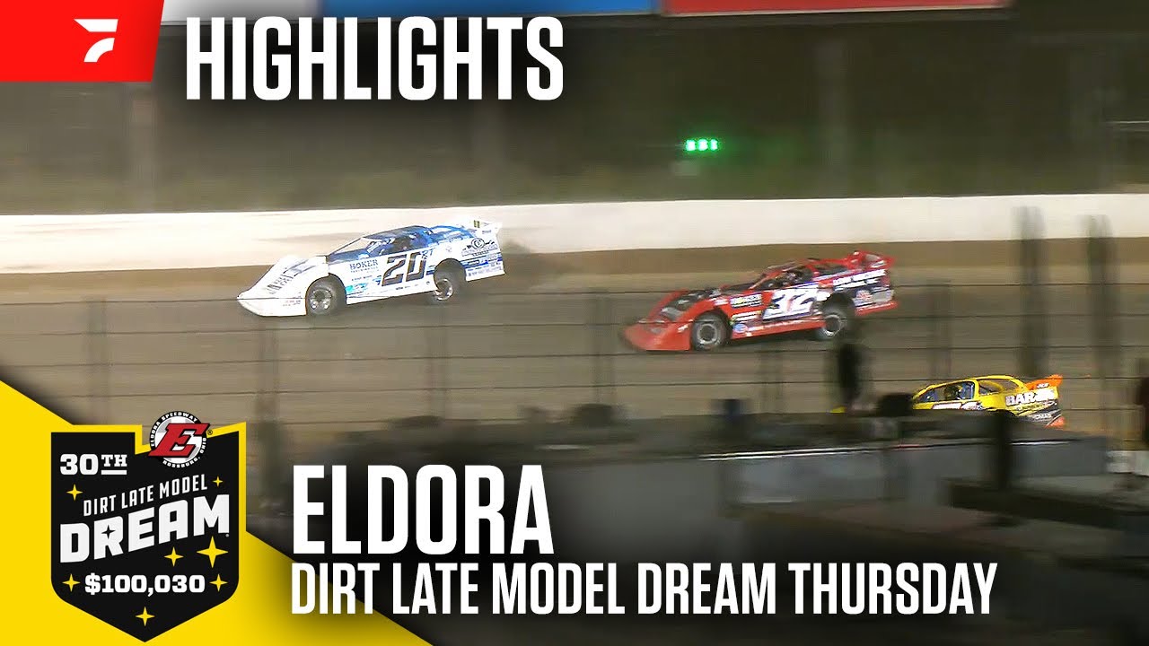 Thursday Prelim | Dirt Late Model Dream at Eldora Speedway 6/6/24 | Highlights