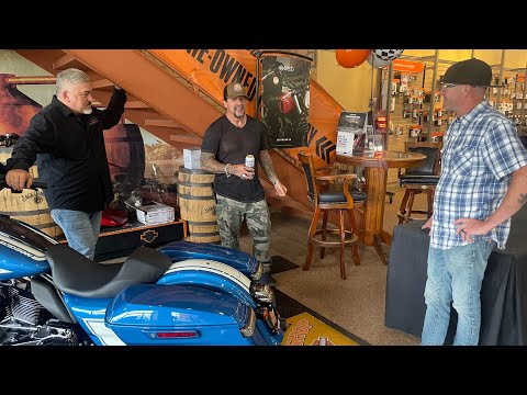 Billy Lane stops into Bootlegger Harley-Davidson | Sons of Speed | Choppers Inc