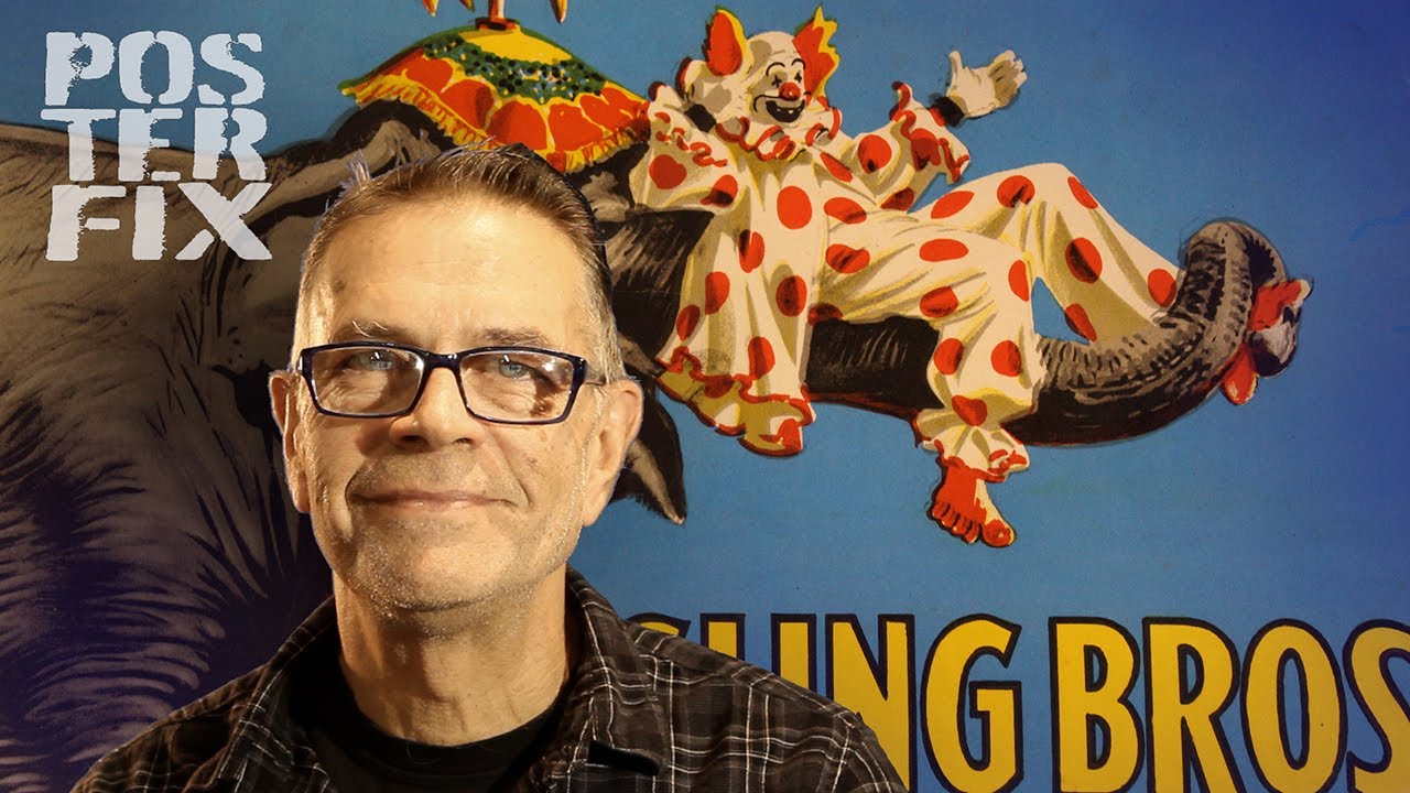 CUTE or CREEPY?  CLOWNS on Vintage Circus POSTERS