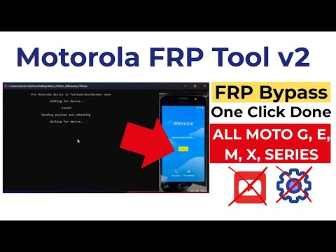 Moto FRP Bypass Tool Free | All Motorola G, E, M, Series FRP Google Account Remove One Click | A2GSM