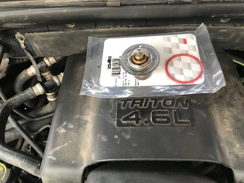 2000 Ford 4.6 Thermostat replacement. Code P0125.