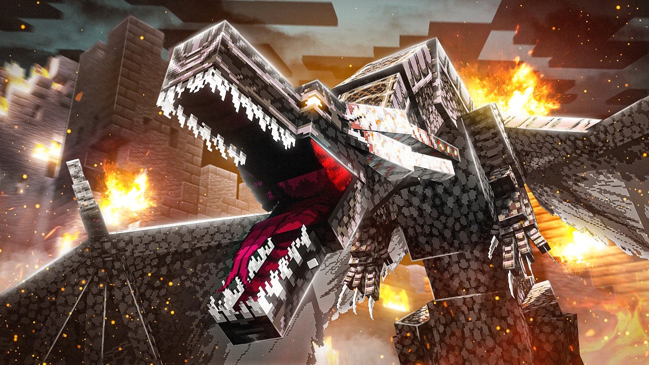This Minecraft Dragon Mod Is UNREAL...