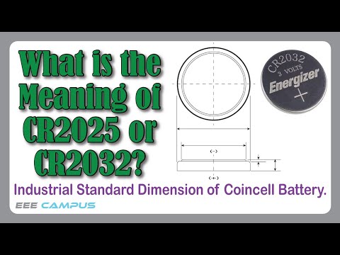 CR2032 vs CR2025 Meaning of CR2032 Coin Cell Battery #CR2032Explained #CR2025 #LiR2032 #BR2032