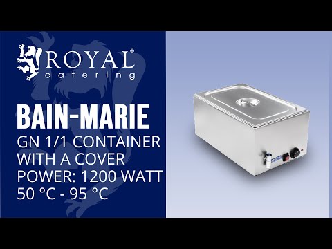 Bain-marie Royal Catering RCBM-1/1-150A-GN | Product presentation