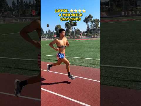 10 Min/Mile Pace to 4 Min/Mile Pace 🏃♂️
