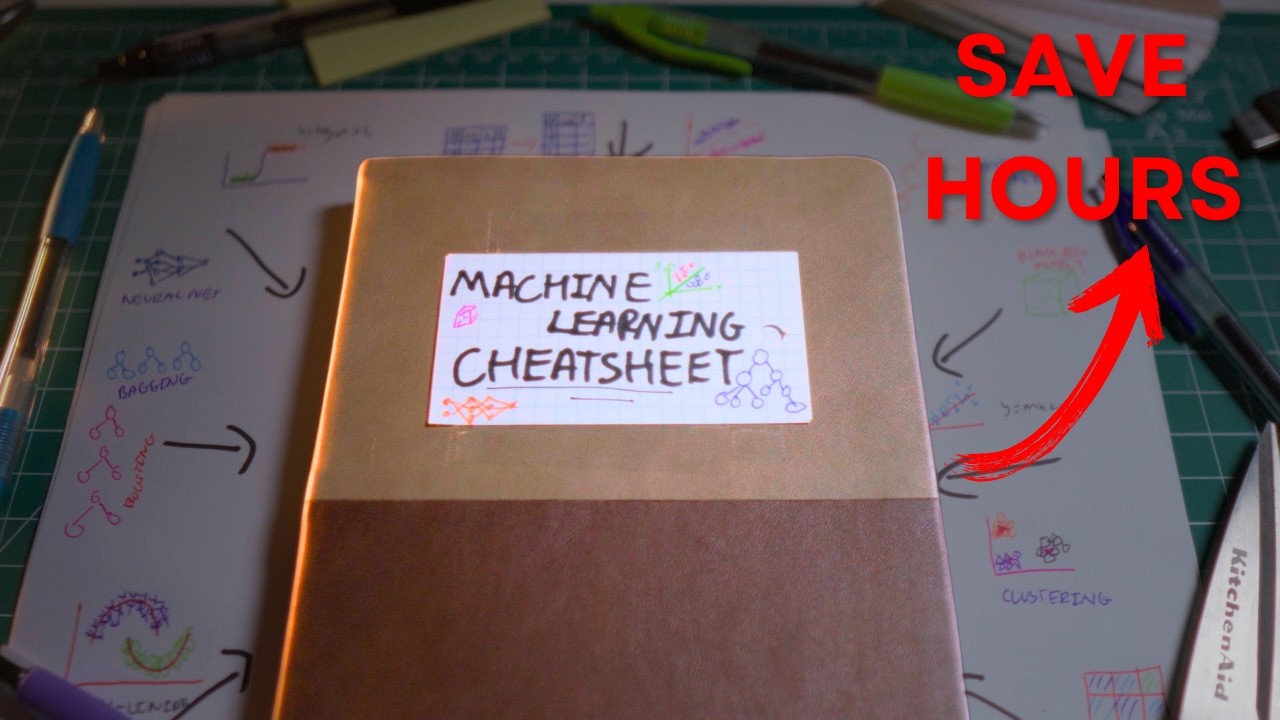 I Made a Machine Learning Cheat Sheet to Save You Hours