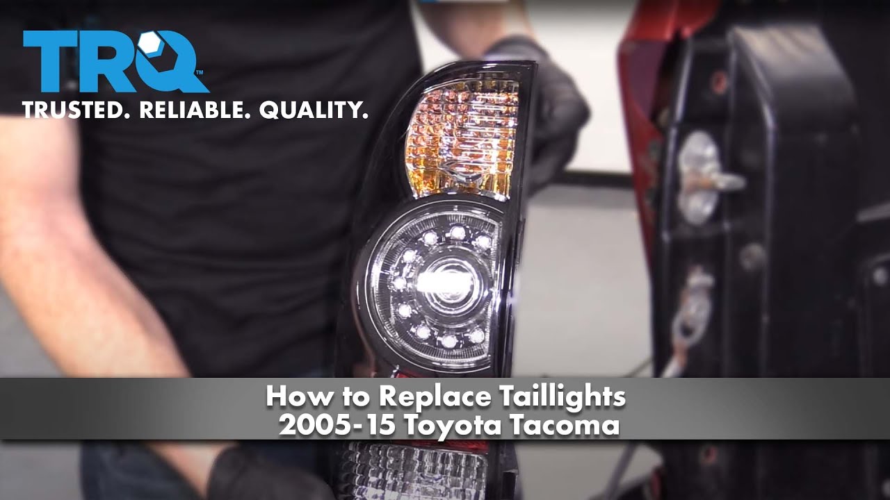 How to Replace Taillights 2005-15 Toyota Tacoma