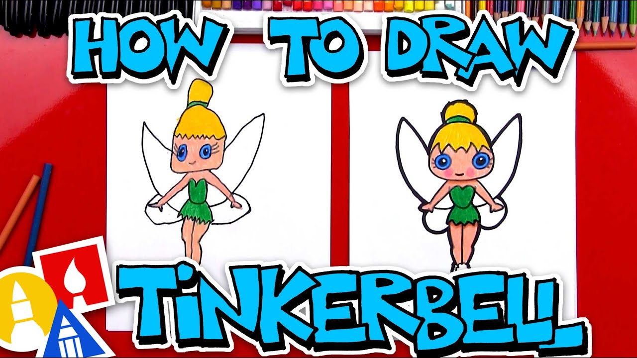 How To Draw A Cartoon Tinkerbell