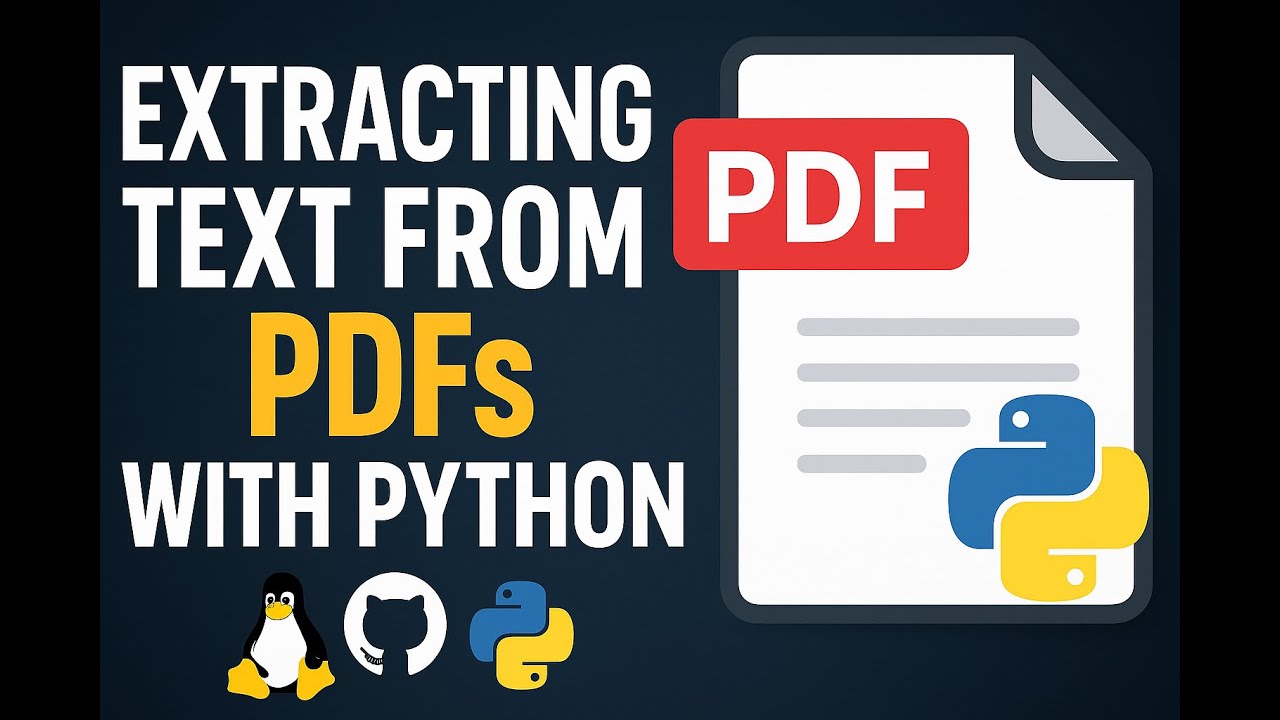 Extract Text from PDFs with Python