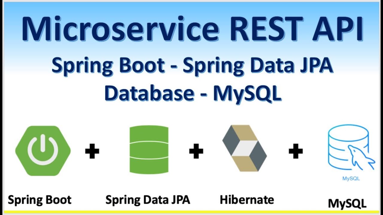 Microservice REST API Spring Boot - Spring Data JPA Database - MySQL