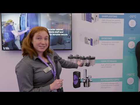 Cryogenic Storage from Azenta Life Sciences – Erica Waller – SLAS2024