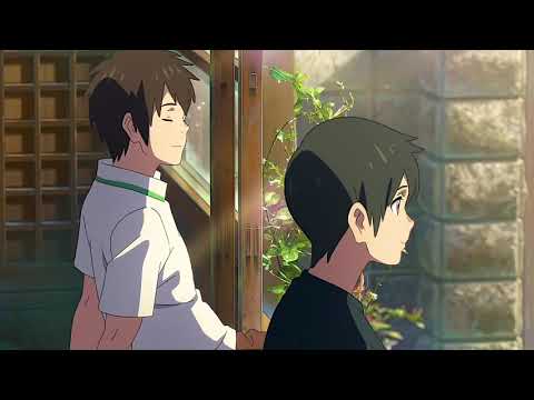 taki and mitsuha cameo in weathering with you | your name (kimi mo na wa)