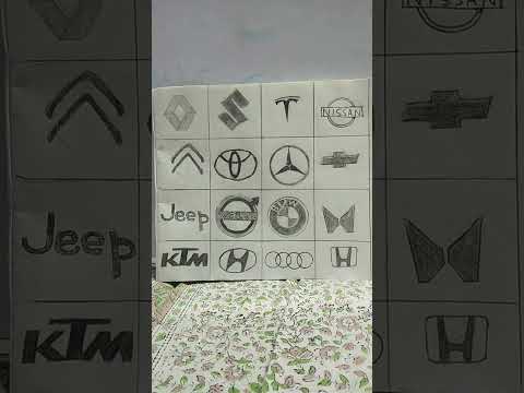 car logo drawing