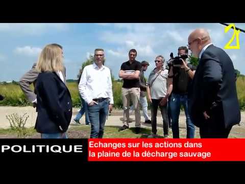 Echanges sur les actions dans la plaine de la décharge sauvage Carrières-Chanteloup-Triel