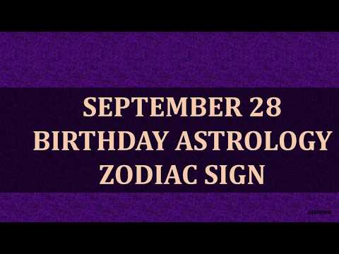SEPTEMBER 28 BIRTHDAY ASTROLOGY ZODIAC SIGN