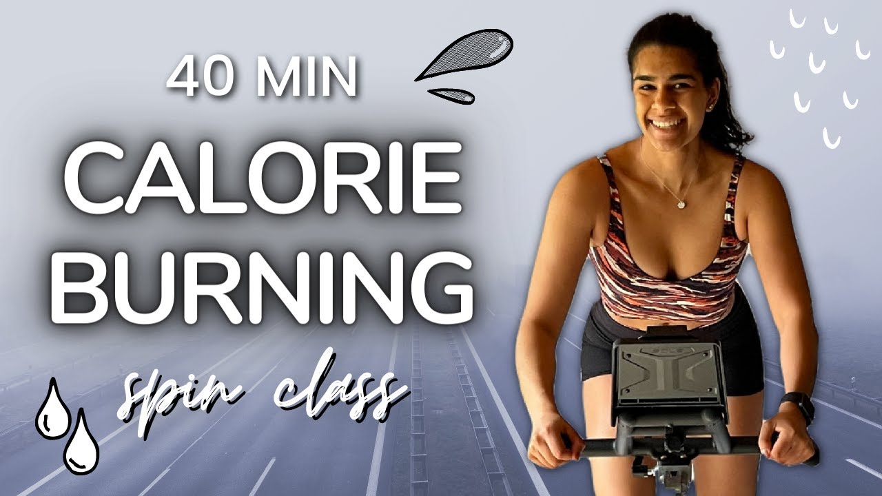 40 Minute CALORIE BURN Spin Class | Indoor Cycling Workout #spin