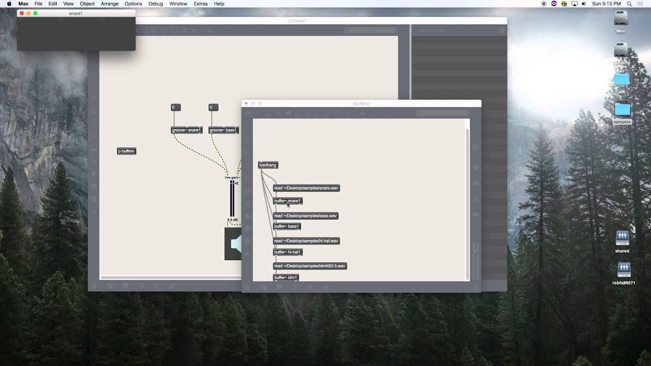 Max 7 Tutorial 5 - Creating a Basic Sampler (part 1)