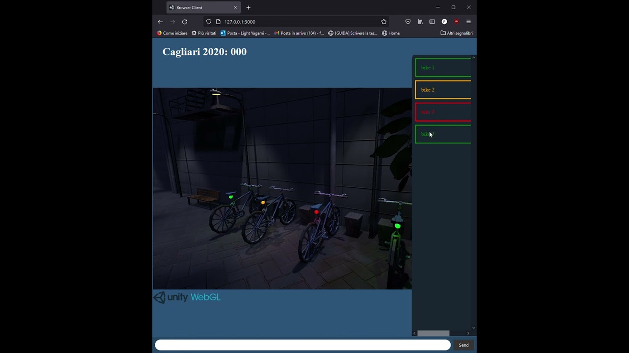 Interaction between web page and build webGL from unity