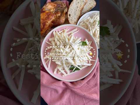 All Time Favourite Classic French Salad For Christmas Side Dish Celeri Remoulade #christmasrecipe