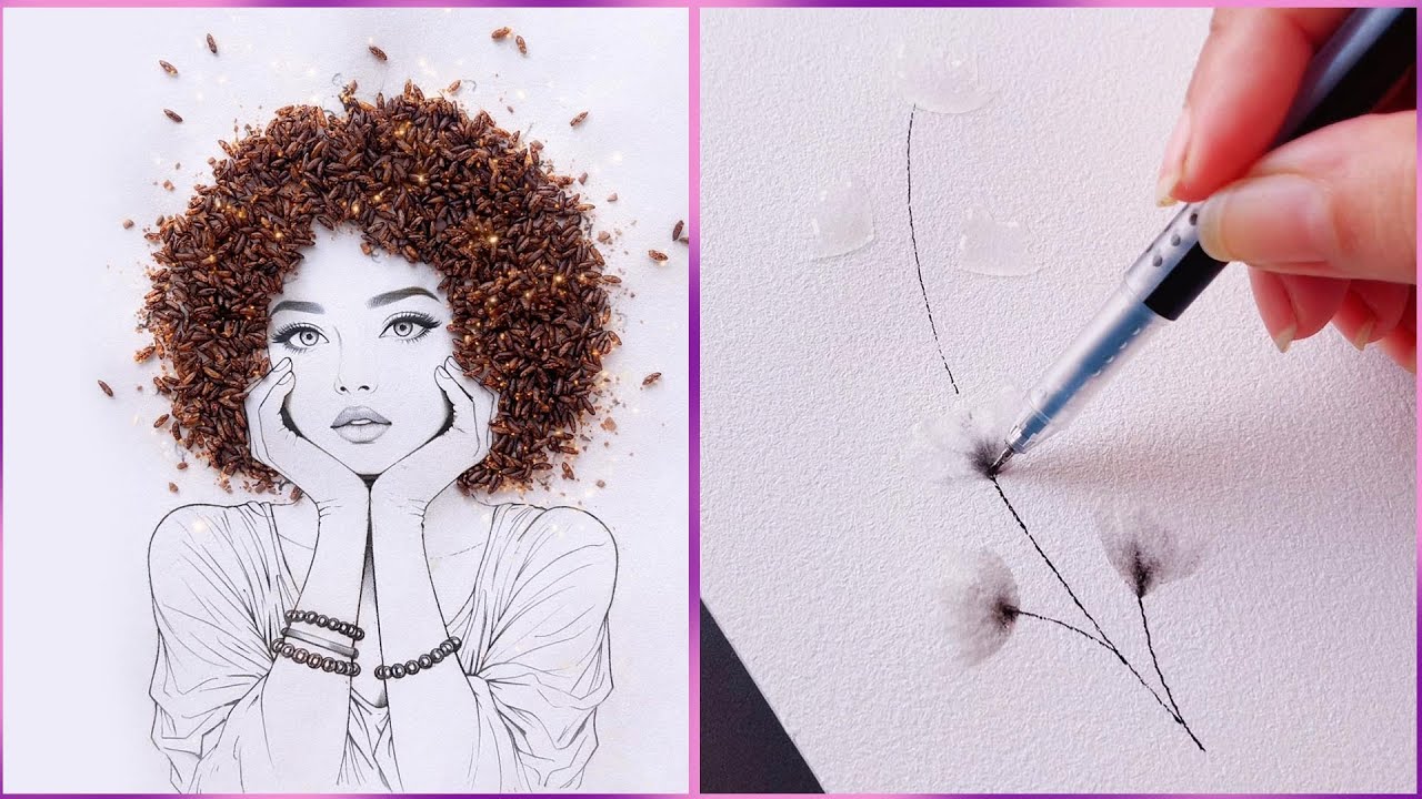 15 + Easy Art TIPS & HACKS That Work Extremely Well || Easy painting for Beginners