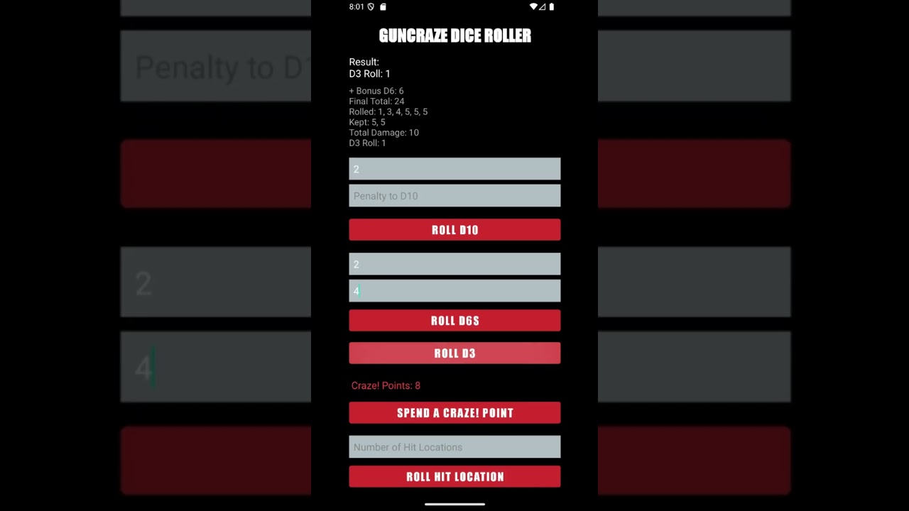 GunCraze Dice Roller App Available on Google Play Store! #GunCraze #dice #ttrpg #ttrpgnews