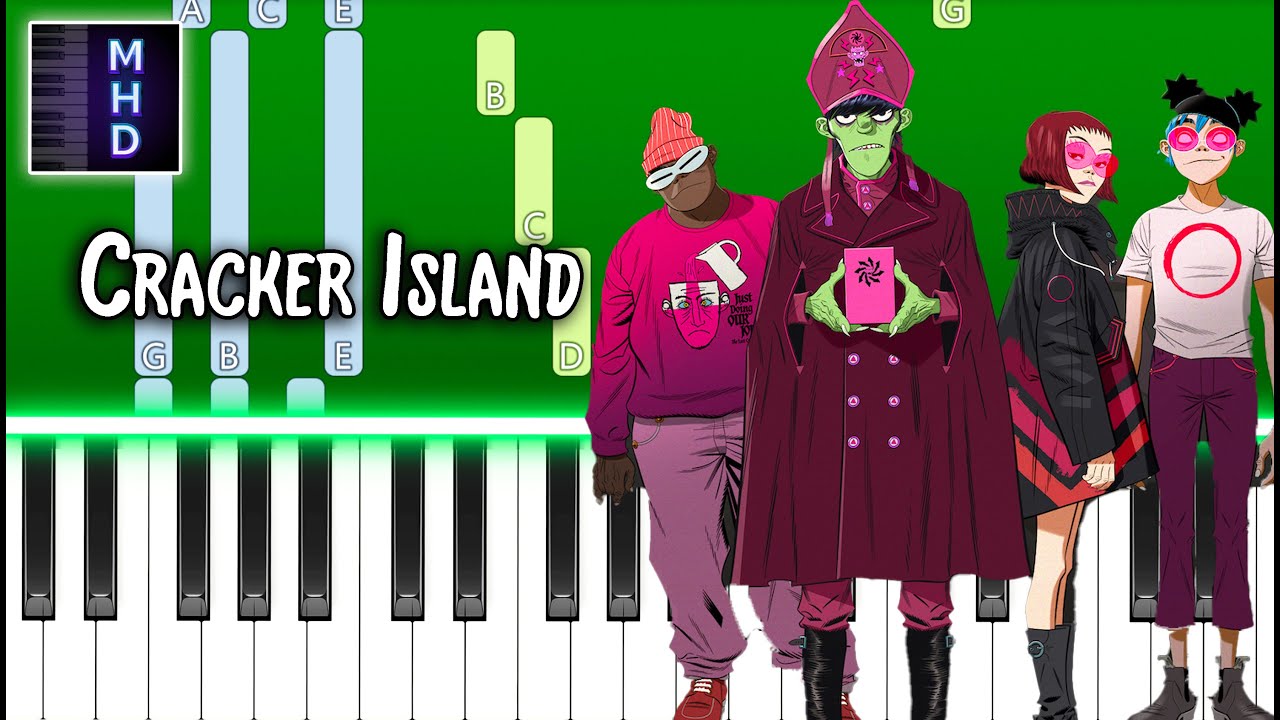 Gorillaz - Cracker Island ft. Thundercat - Piano Tutorial