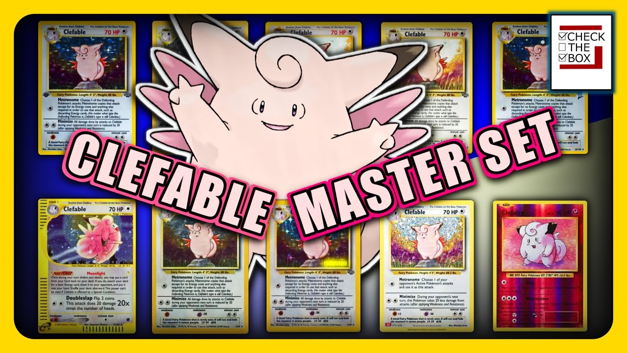 Every Clefable Card | The Ultimate Pokemon Master List Episode #36