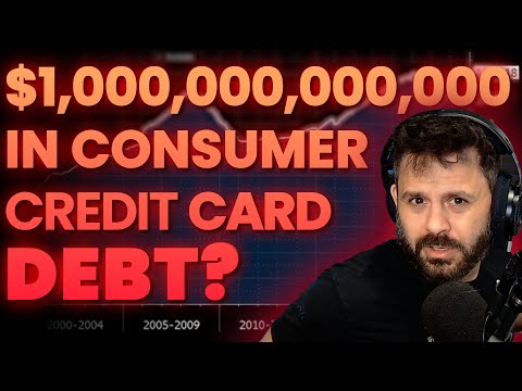 Consumer Credit Card Debt To The MOON