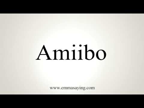 How to Pronounce Amiibo