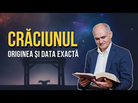 Originea și data exactă a Crăciunului | Pastor Vasile Filat