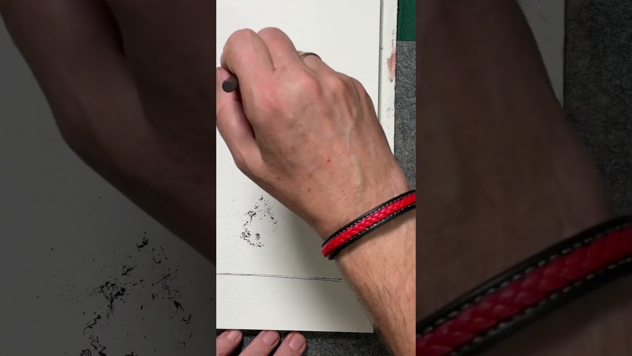 How to draw a tree in under two minutes #howtodraw