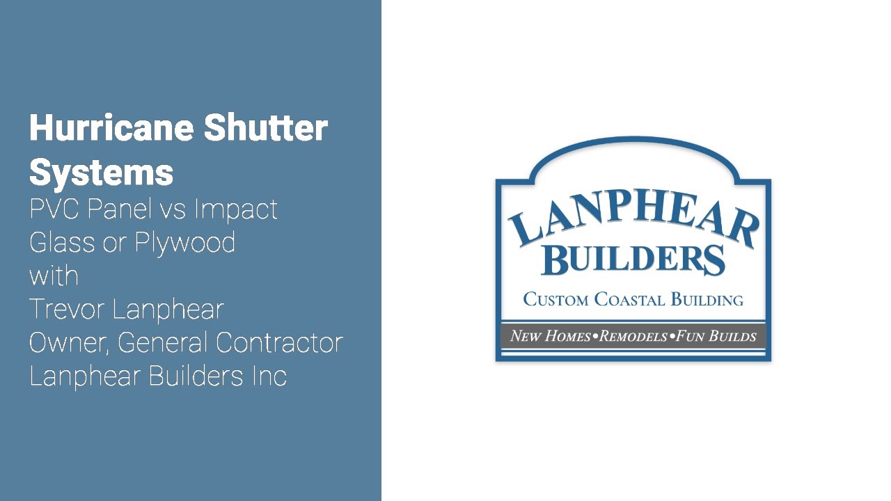 Hurricane Shutter Systems | PVC Panel Systems