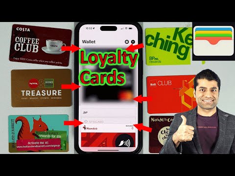 How to Add Loyalty Cards to Apple Wallet iPhone