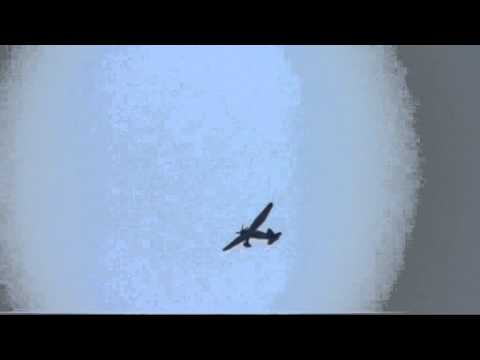 Westland lysander RC model - first flight