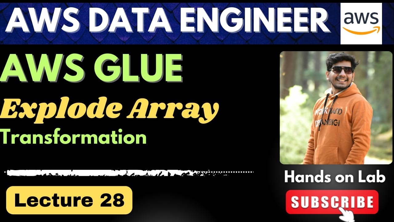 28. AWS Glue Explore Array Transformation