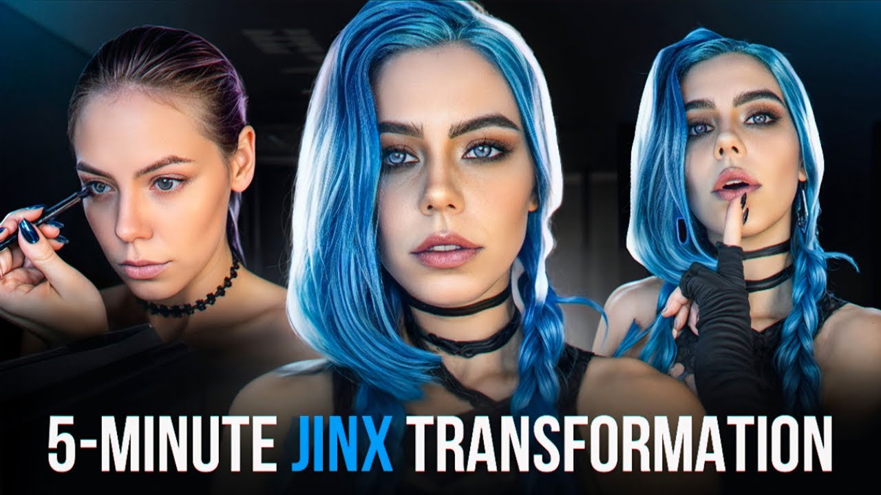 Arcane-Inspired Jinx: Complete Body Art Tutorial