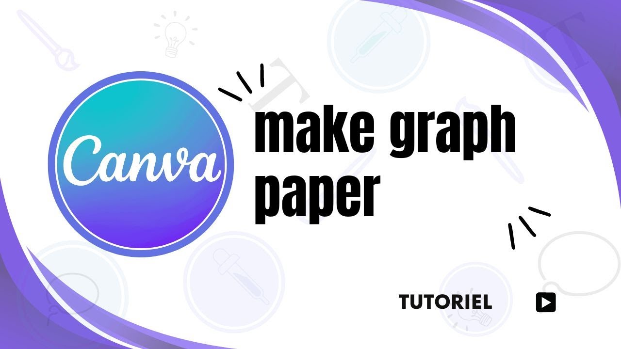 How to make graph paper in canva