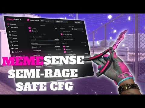 Memesense AUTOWALL CONFIG | SAFE | CFG | Rage Highlights #8