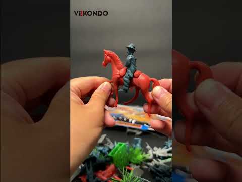 Engaging in epic battles with this American Civil War army men playset! #toysoldiers #model#armymen