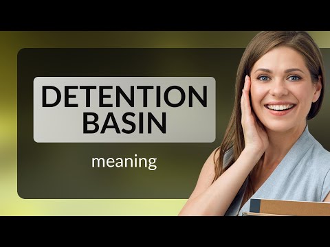 Detention basin β’ what is DETENTION BASIN definition