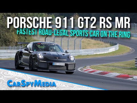 Manthey-Racing Testing The 700HP Porsche 911 GT2 RS MR 6:40.33 Minutes Record Car At The Nürburgring