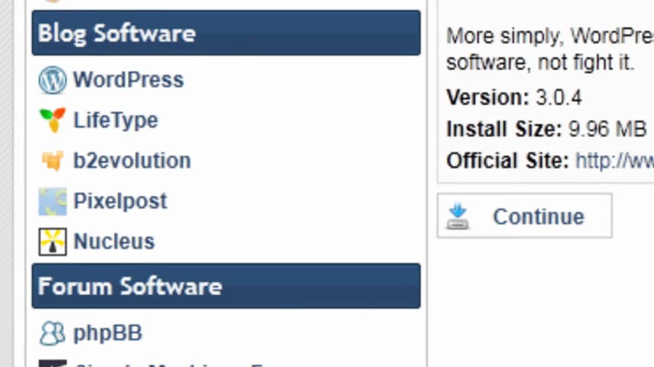 Installing WordPress in Five Minutes