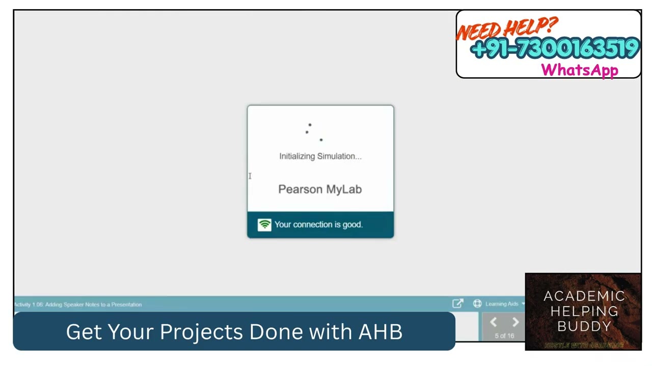 PowerPoint 1A Simulation Training | Pearson MyLab IT