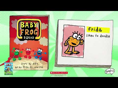 CAT KID COMIC CLUB | Meet the Frogs | By Dav Pilkey, creator of Dog Man