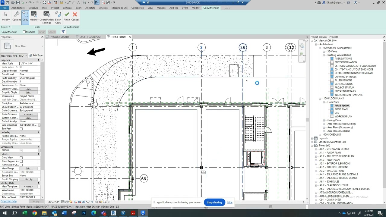 REVIT - EDITING LINKED MODEL COMPONENTS
