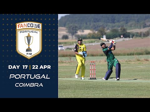 🔴 FanCode Portugal T10, Day 17 | Cricket Live Stream