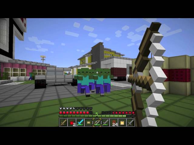 Nuketown Zombie Map Minecraft Map