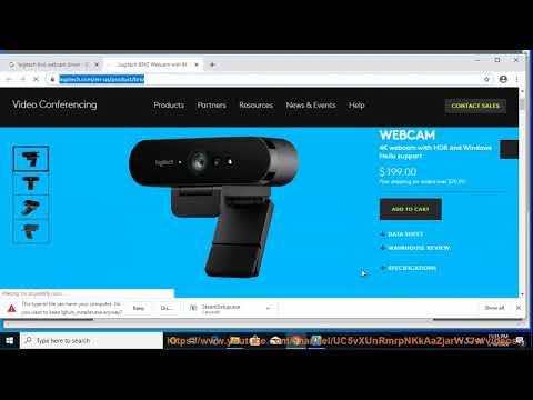 Download Logitech BRIO Webcam Driver for Windows 10/8/7