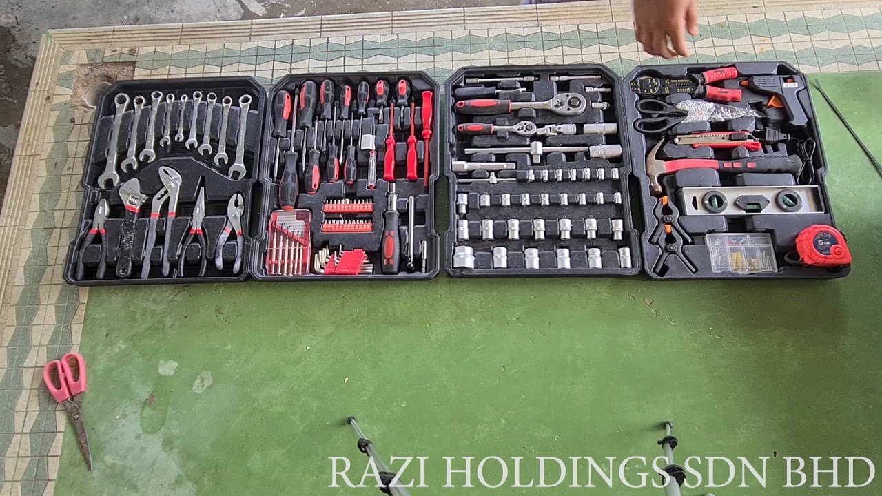 REVIEW 187PCS PROFESSIONA TOOL SET