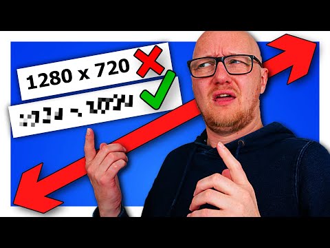 BEST YouTube thumbnail size 2025- for the algorithm